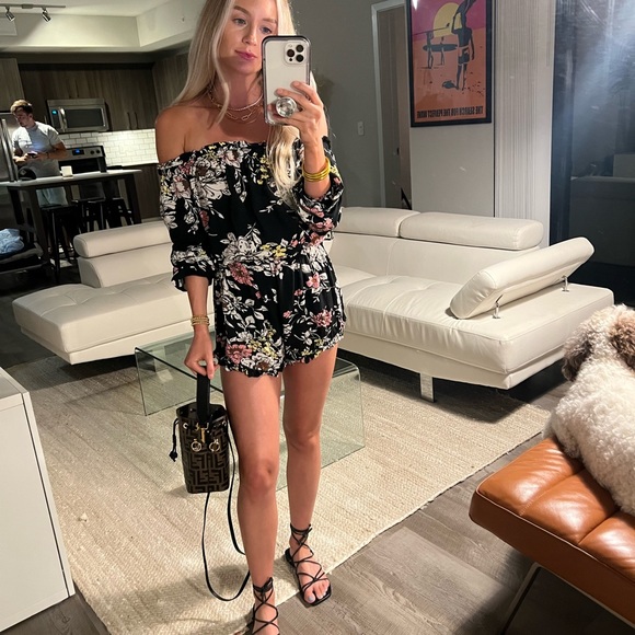 Auguste The Label | Pants & Jumpsuits | Night Bloom Gypsy Romper ...